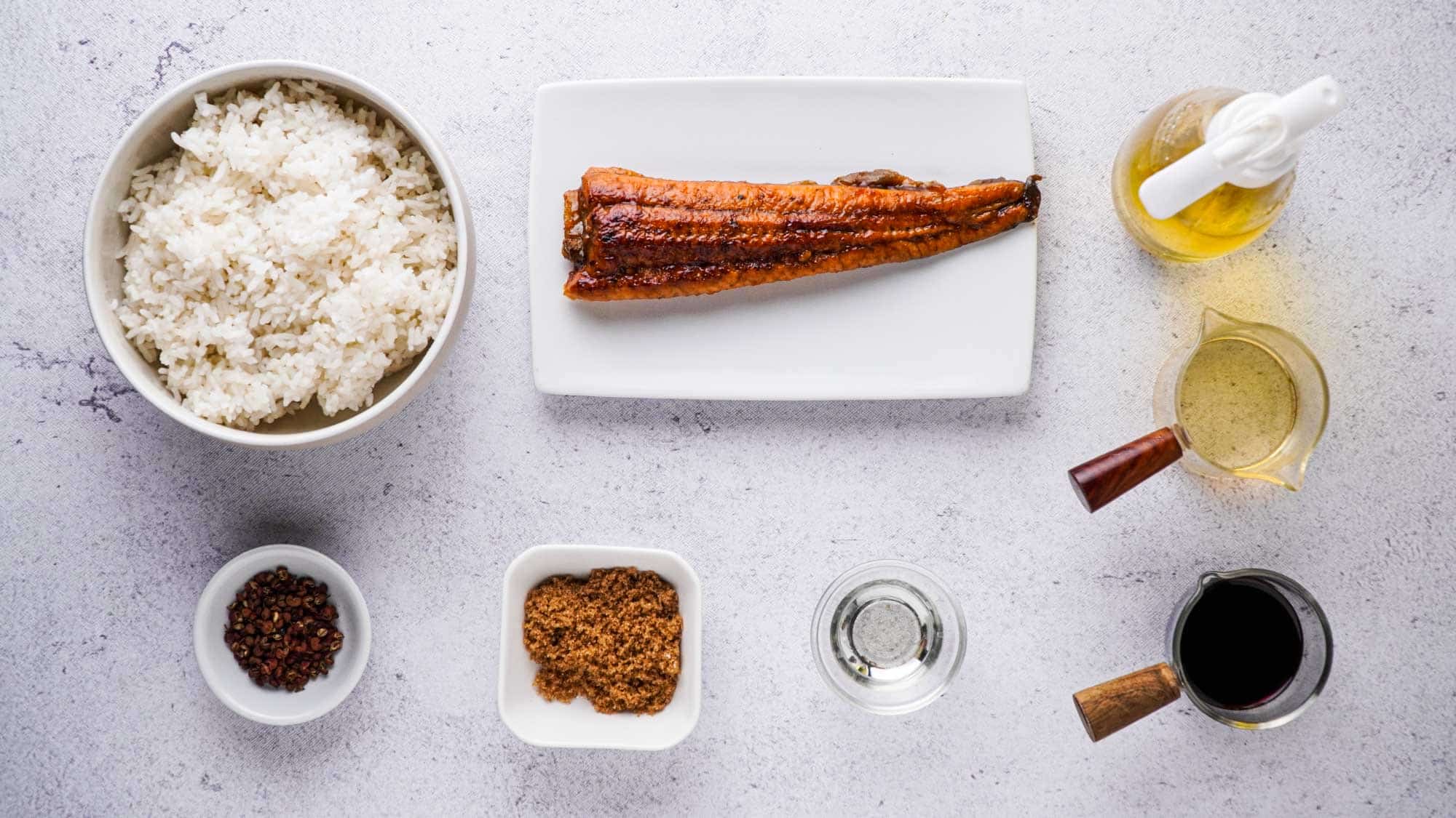 Easy Japanese Grilled Eel Bowl